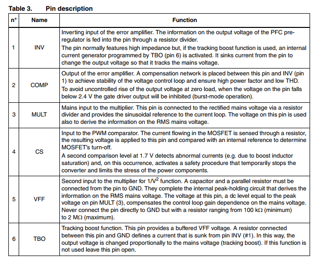 L6563STR PFC Transition Mode PFC 5mA 90uA Electronic Integrated Circuits
