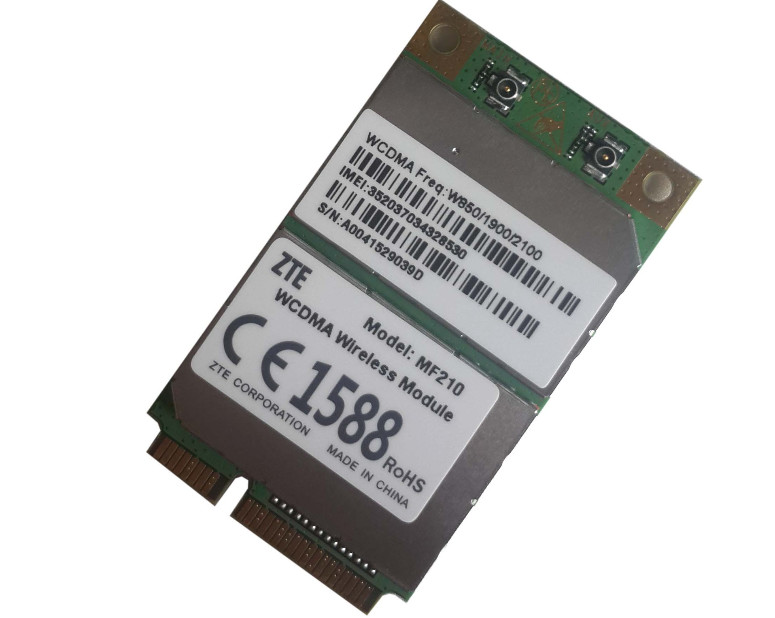 Internal ZTE WCDMA 3G Module Low Power Consumption MF210V1 MF210V2
